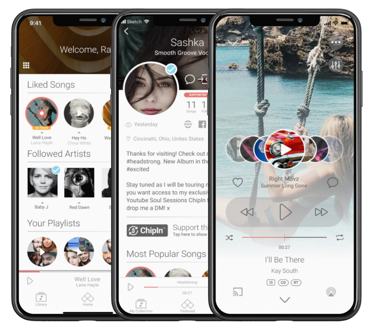 Trackd Music : Social Music Platform